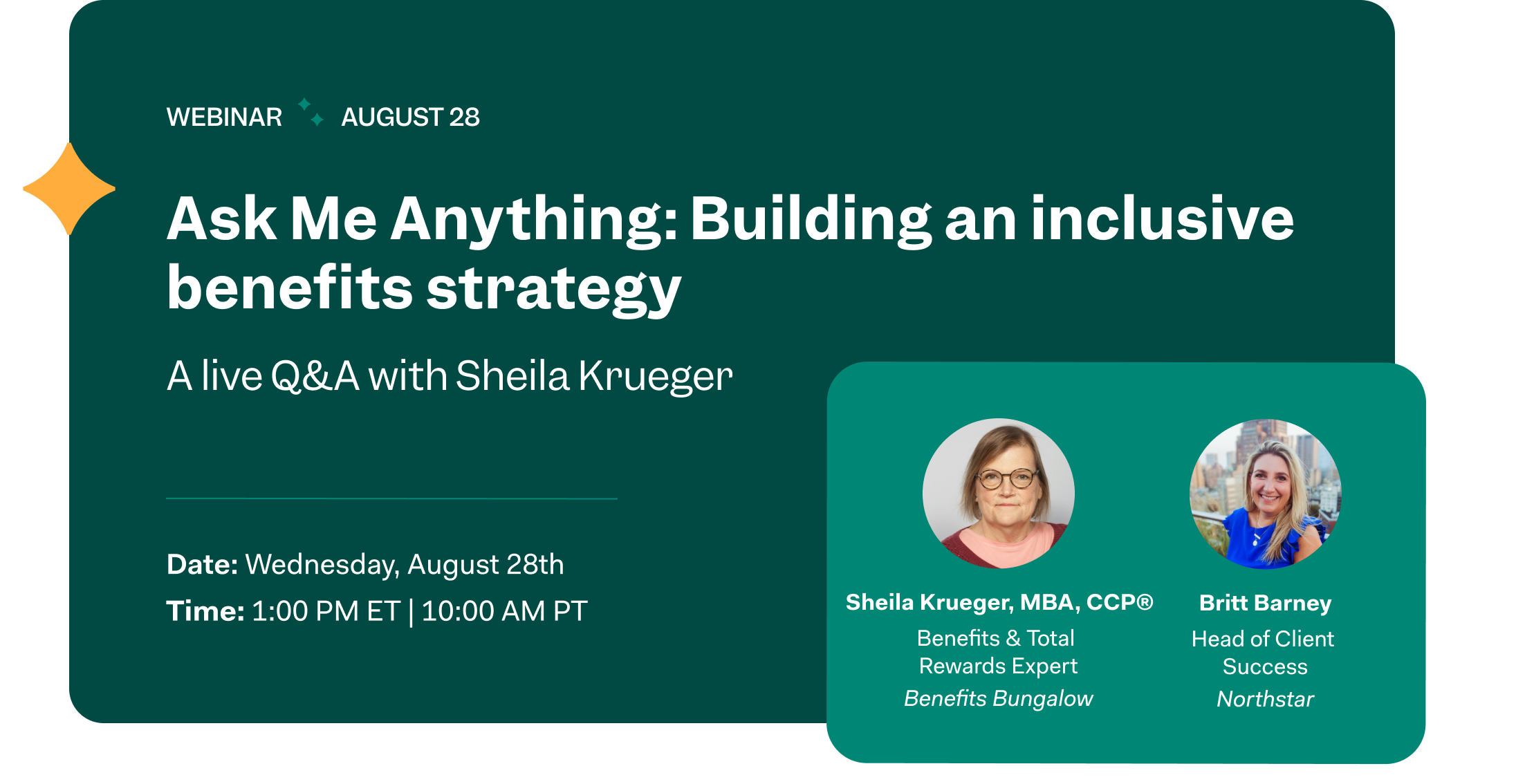 AMA webinar with Sheila Krueger: Building an inclusive benefits ...